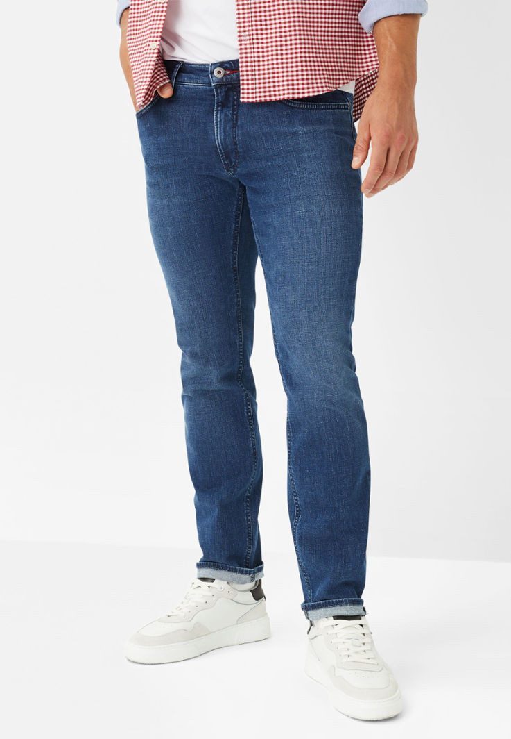 Brax 5-Pocket-Jeans CHUCK Blue Genes Authentic Stretch Denim