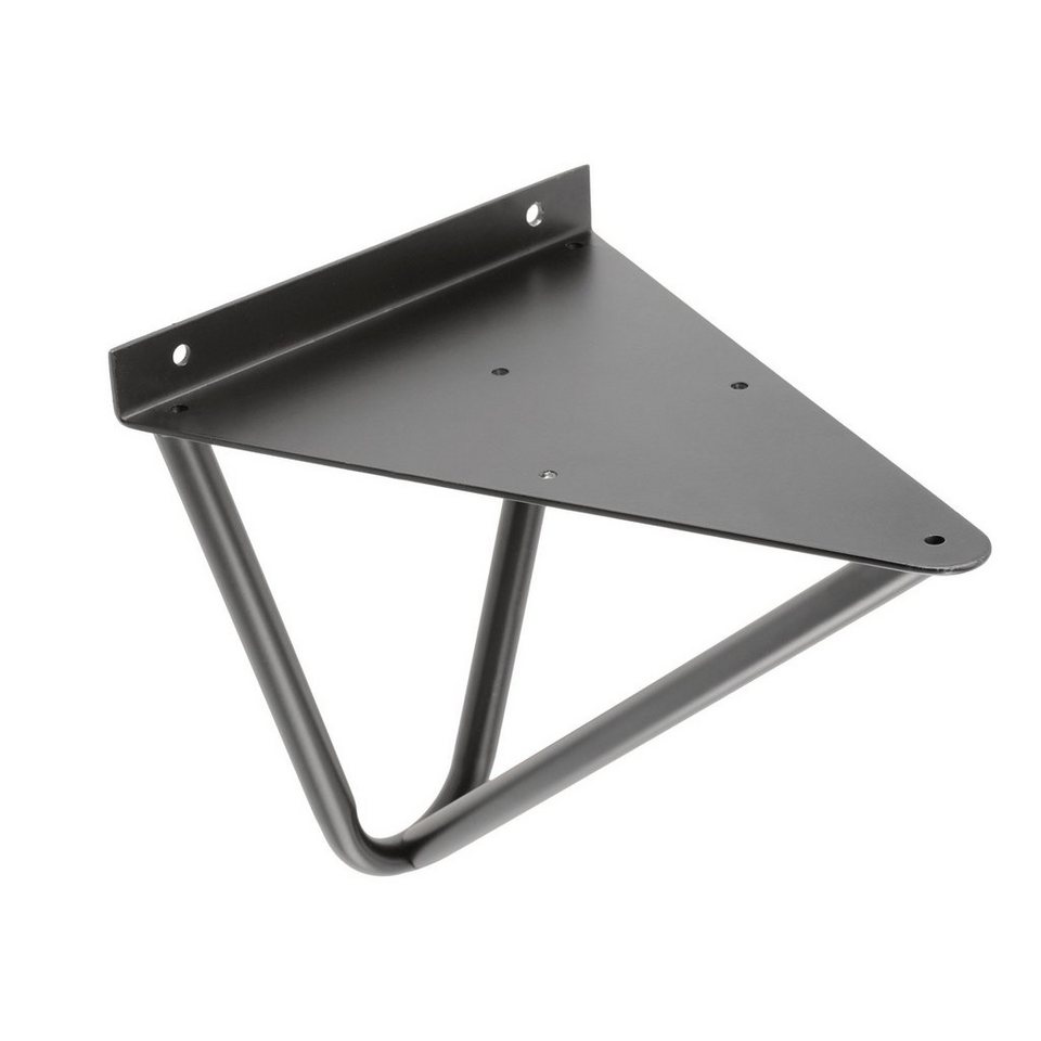 So Tech® Wandregalhalter Regalkonsole Rk14 Schwarz Stahl Regalwinkel