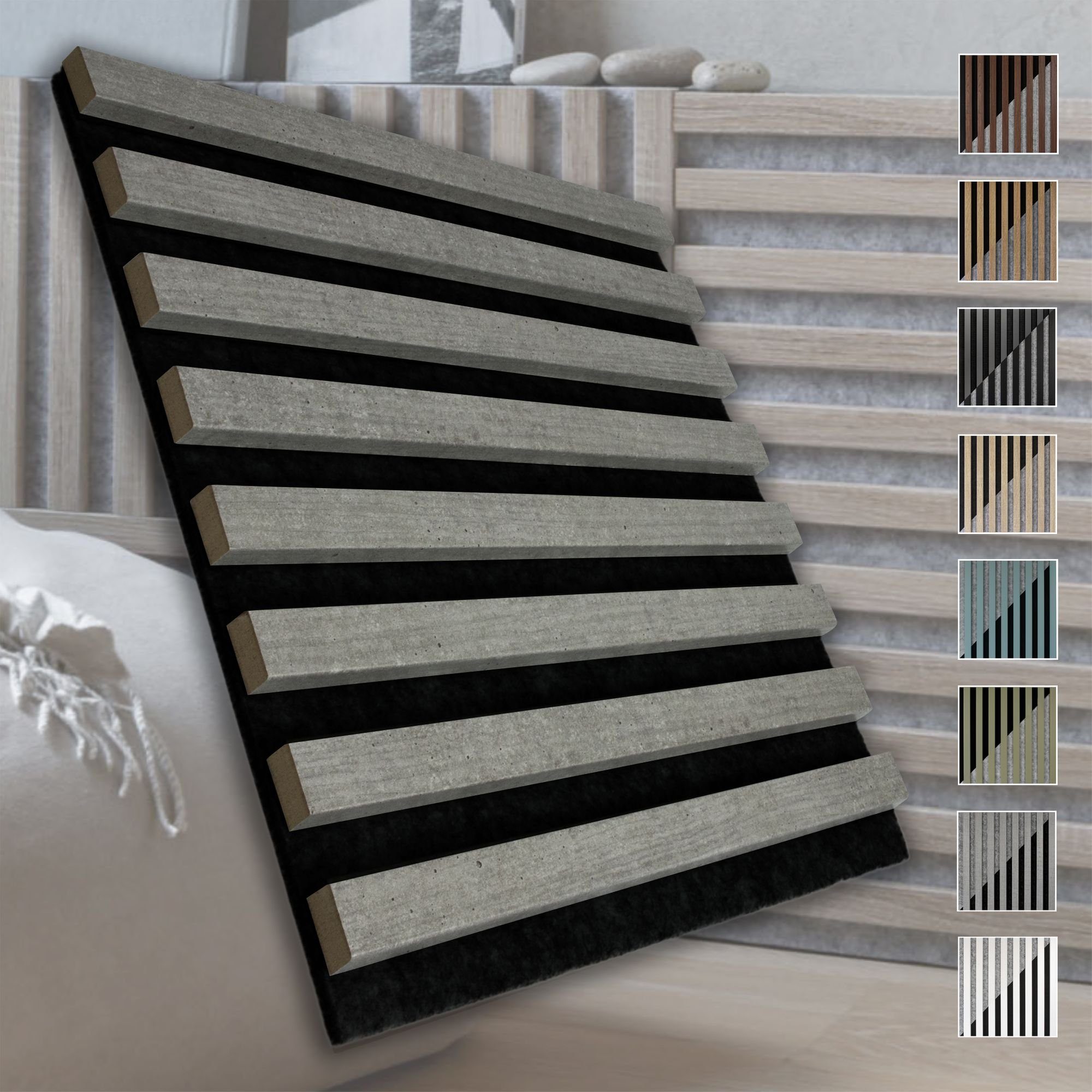 marbet design Wandpaneel, (Akustikpaneele Akustikquadrate 30x30cm ...