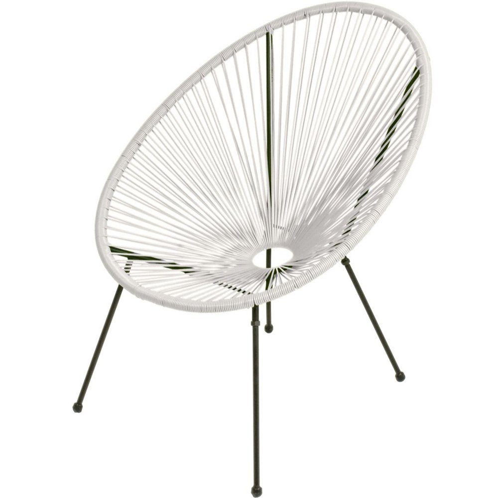 Lomadox Gartenstuhl Garda 120 Gartensessel 2er Set Relaxsessel Schnüre