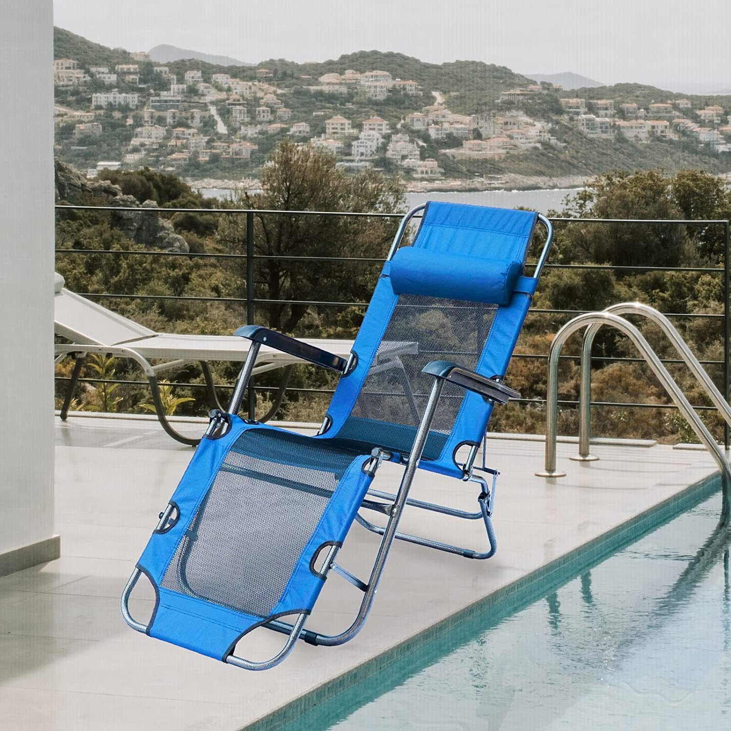 KAHOO Gartenliege Faltbare Sonnenliege, 1-tlg., 62x18x97cm, bis 118kg ...