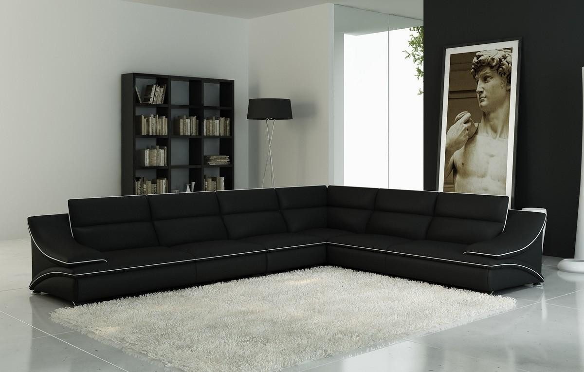Xlmoebel Ecksofa Leder-Sofa Eckcouch Wohnlandschaft Ecksofa Eckgarnitur ...