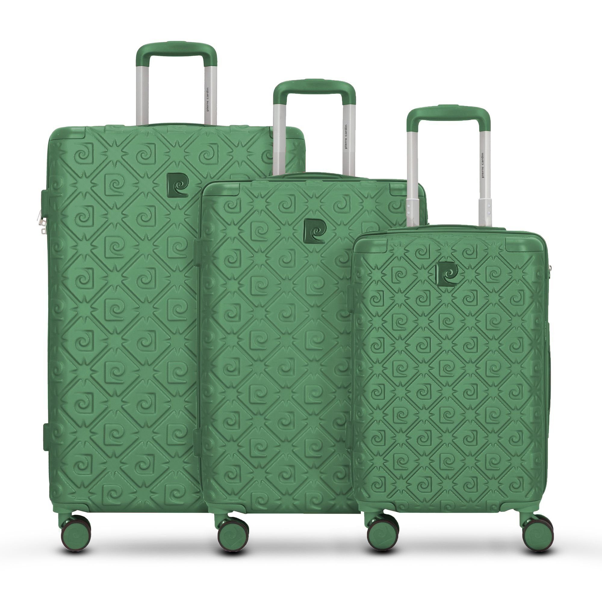 Pierre Cardin Trolleyset New Tauri, 4 Rollen, (3-teilig, 3 tlg), ABS