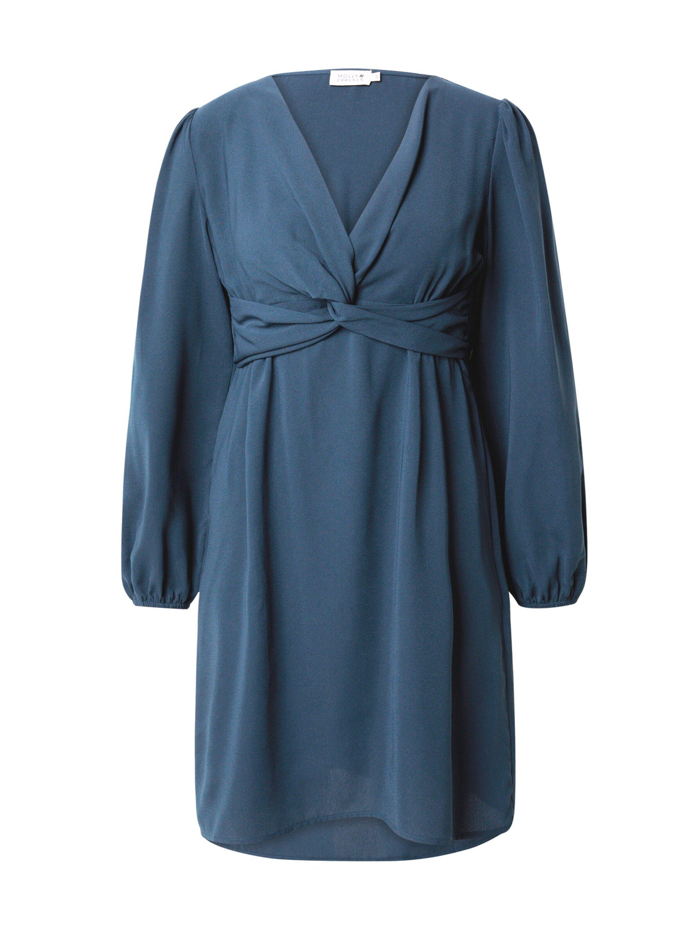 Molly Bracken Blusenkleid 1 Tlg Drapiertgerafft Falten Wickel Design