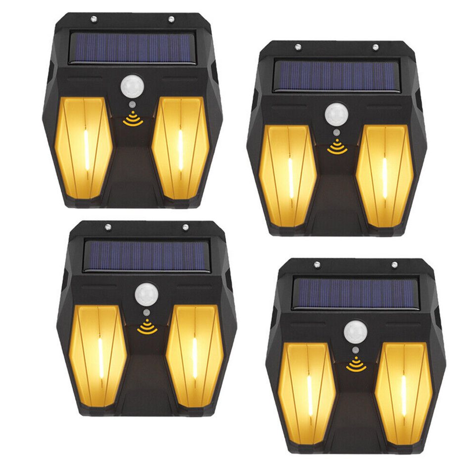 Blingbin Led Solarleuchte Solarlampen Für Außen Mit Bewegungsmelder