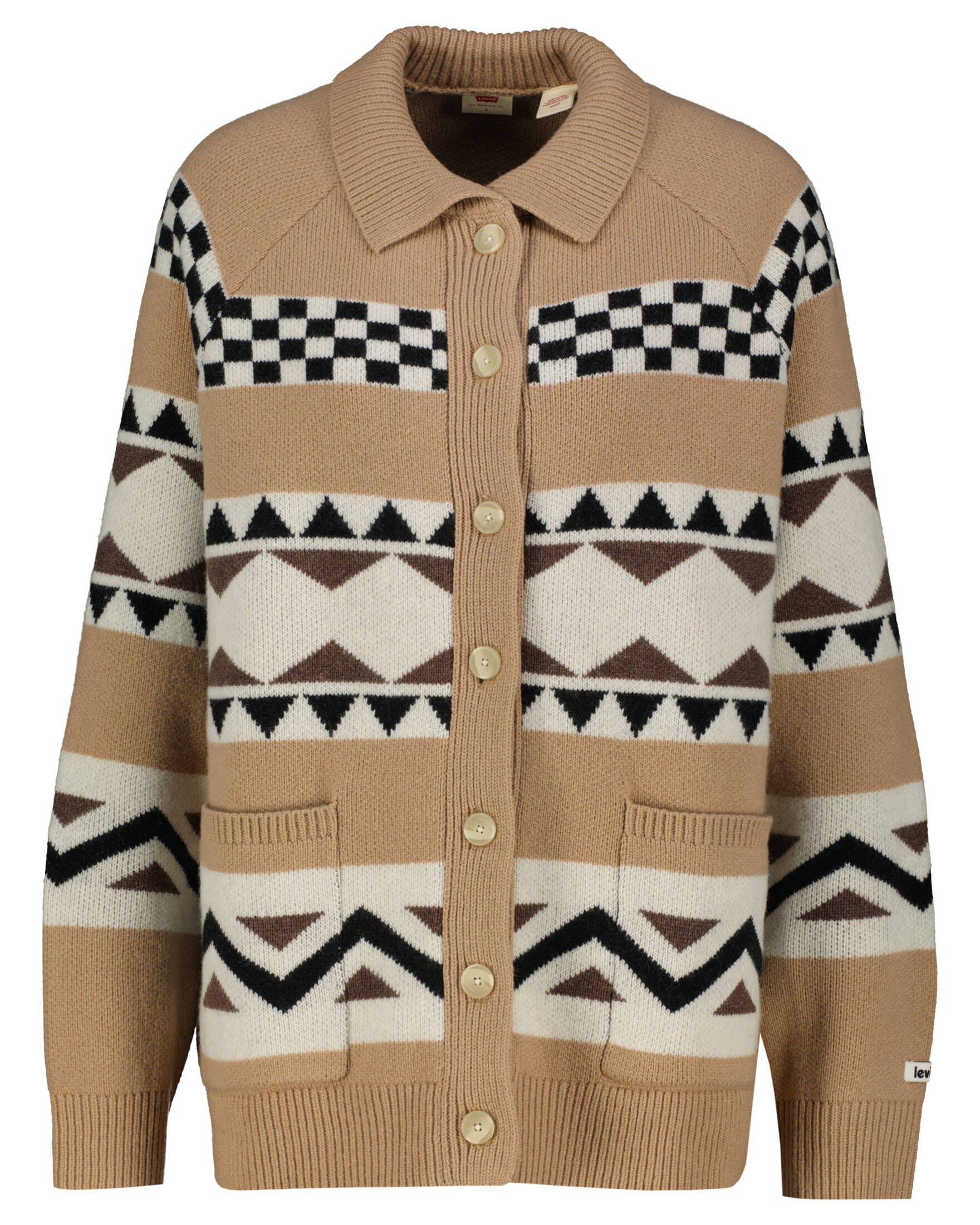 Levi's® Cardigan Damen Strickjacke ALASKA mit Wolle (1-tlg)