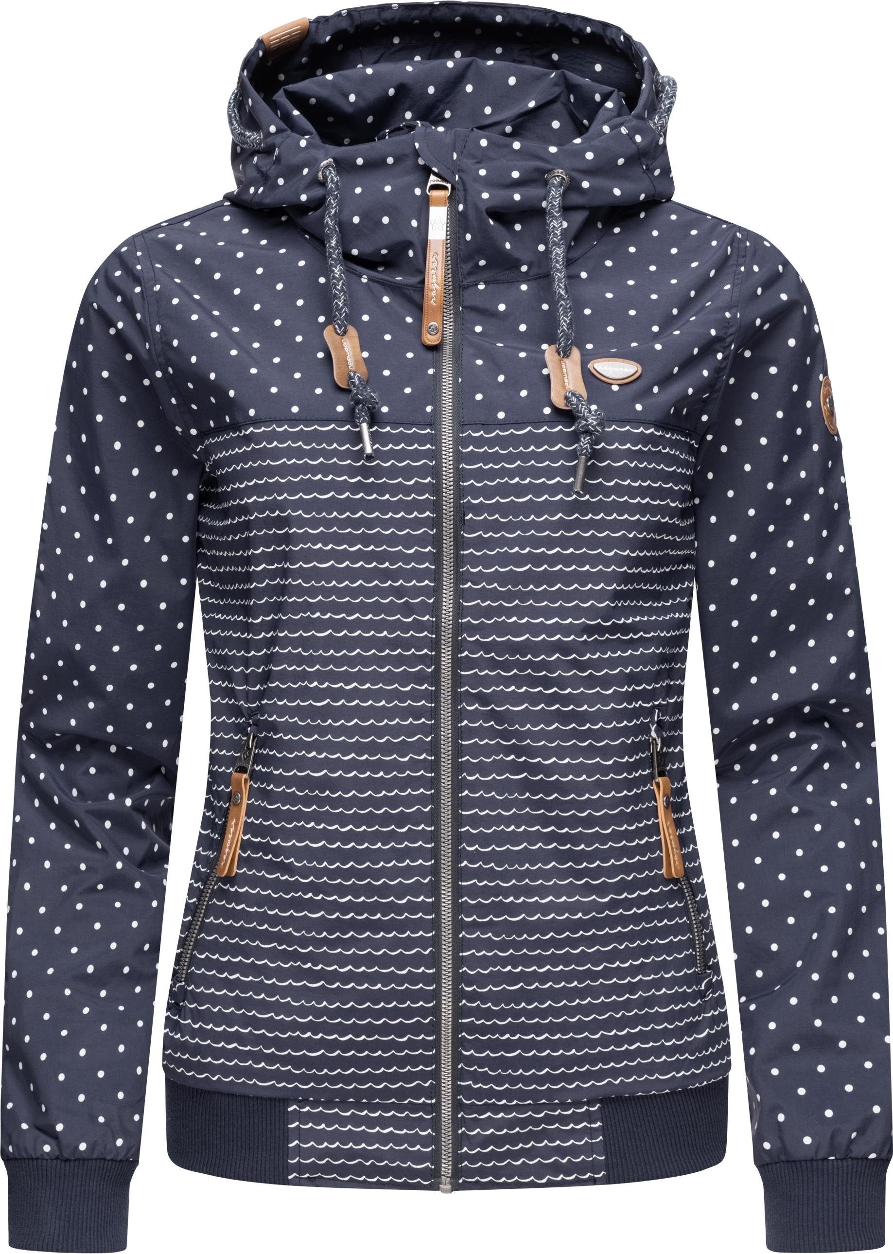Ragwear Outdoorjacke Nuggie Marina Stylische Übergangsjacke Mit