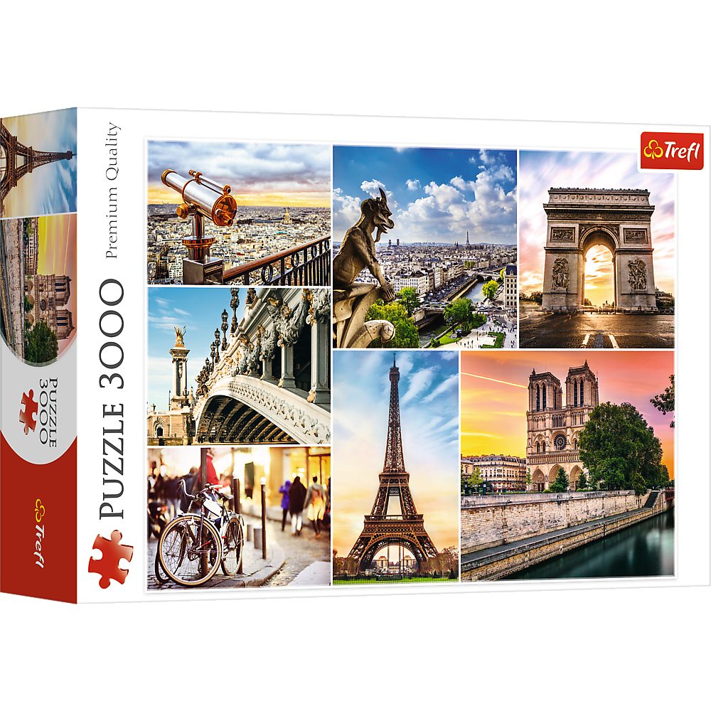 Trefl Puzzle Puzzles 3000 Teile Trefl-33065, Puzzleteile, Made in Europe