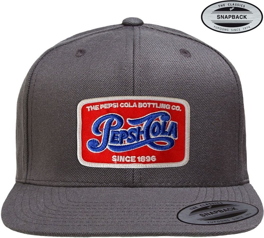 Pepsi Co Snapback Cap Retro Patch Snapback Cap