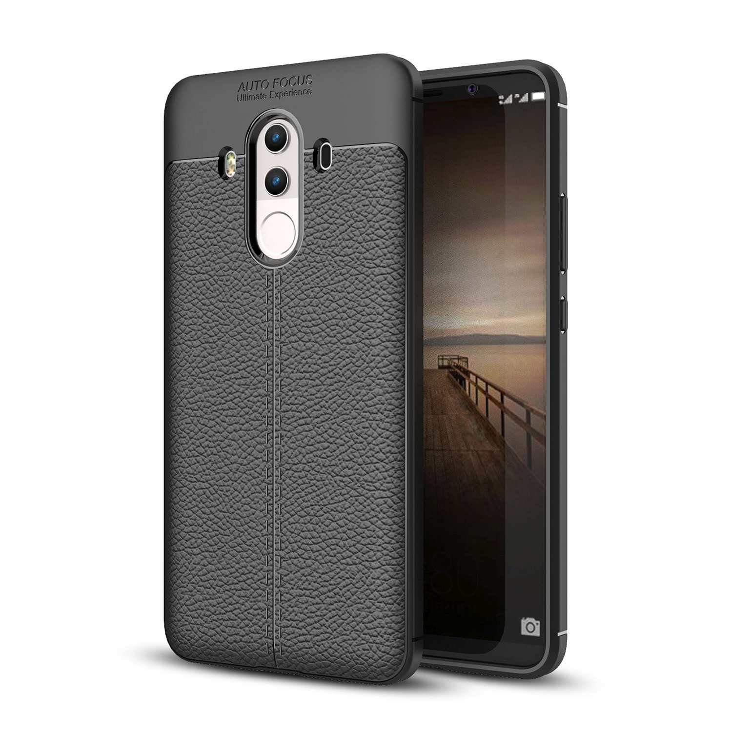 Cadorabo Handyhülle Tpu Kunstleder Struktur Huawei Mate 10 Pro Hülle
