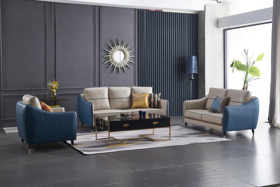 Jvmoebel Sofa Sofagarnitur 32 Sitzer Set Design Sofa Polster Couchen