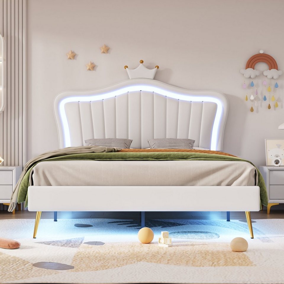 Hauss Sploe Polsterbett Polsterbett Funktionsbett Bettrahmen Kinderbett