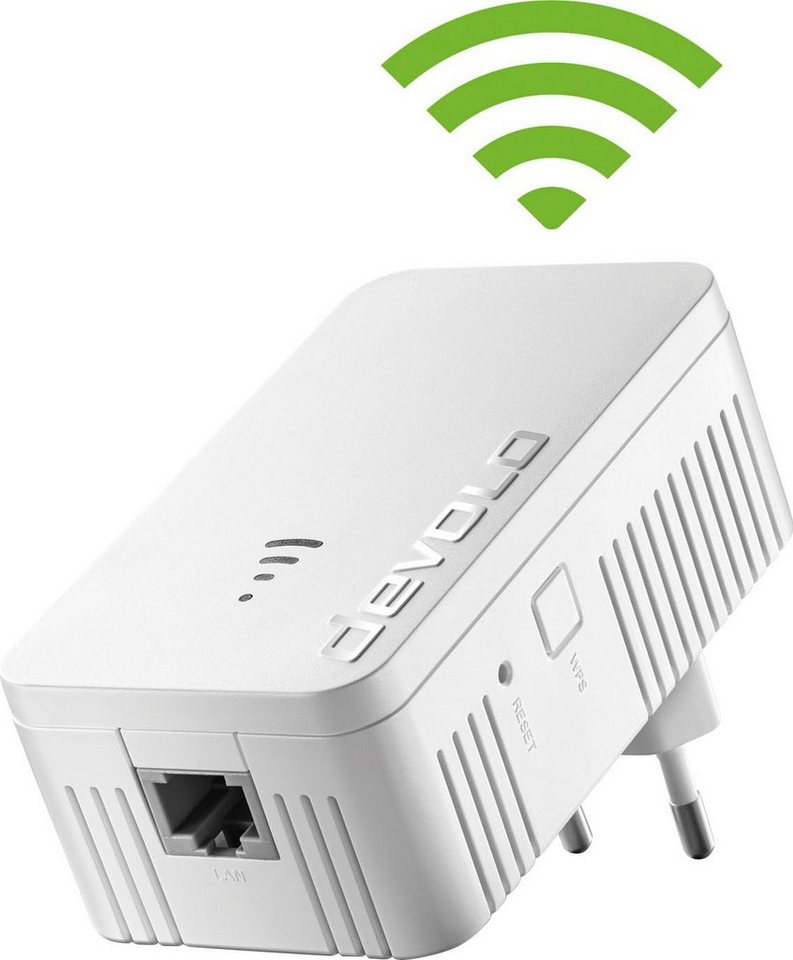 Devolo Wifi 5 Repeater 1200 Wlan Router Integrierter Netzwerk Anschluss