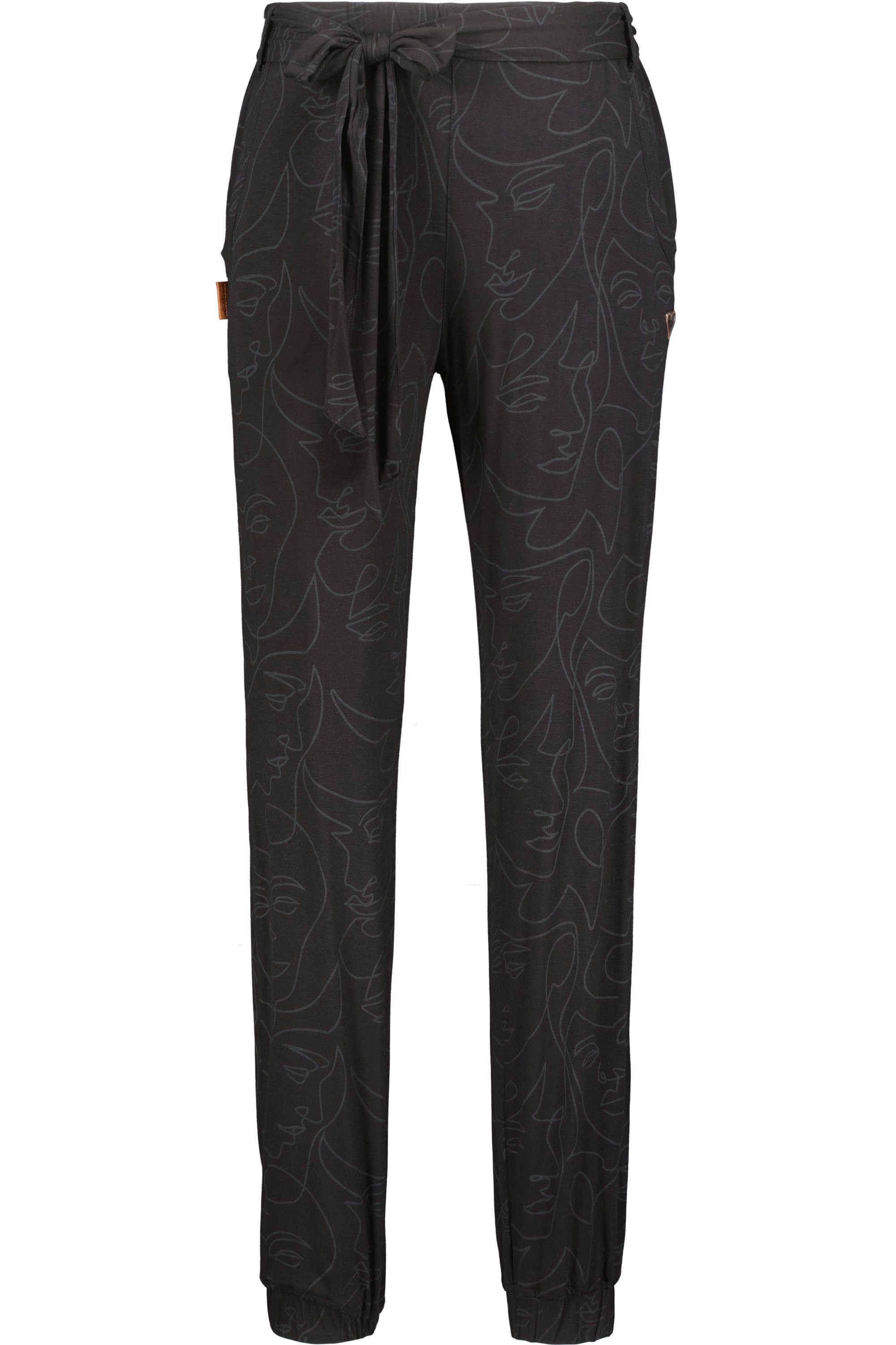 Alife & Kickin Shorts, Damenhose mit elastischem Bund und farblich ...