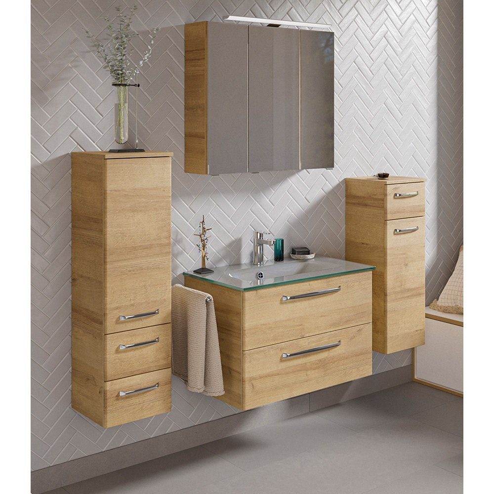 Lomadox Badmöbel Set Trento 66 Spar Set 5 St Badezimmer Set Mit
