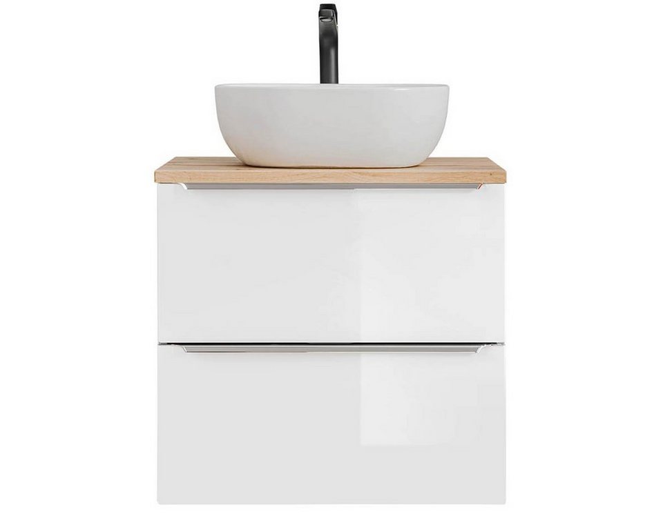 Einfachgutemoebel Waschtisch Set Badezimmer Waschplatz Capri 60cm
