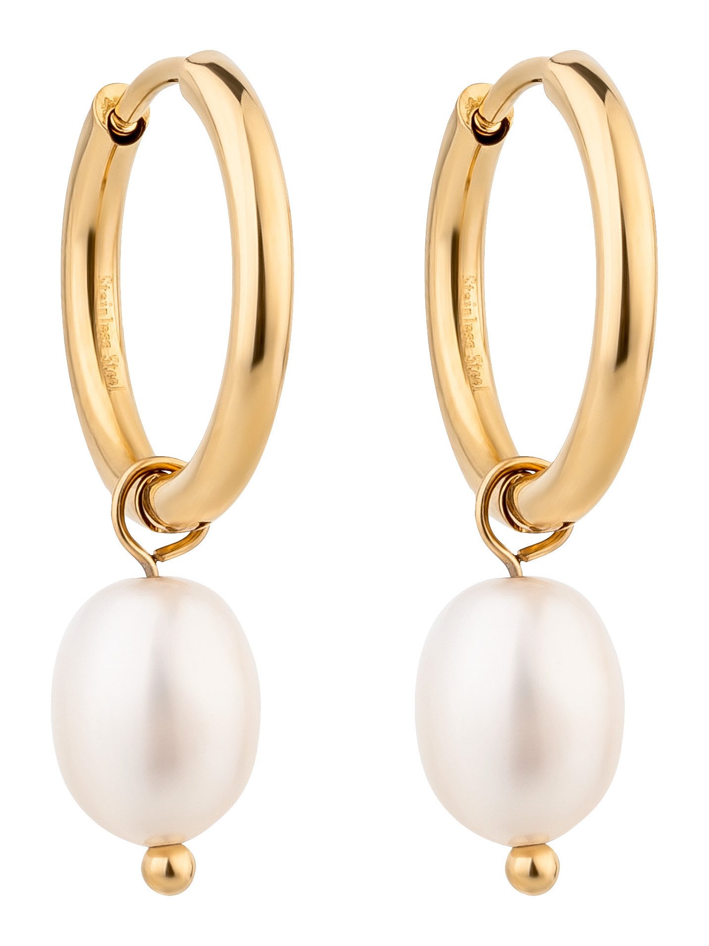 Vergoldete Perlenohrringe für Damen online kaufen | OTTO
