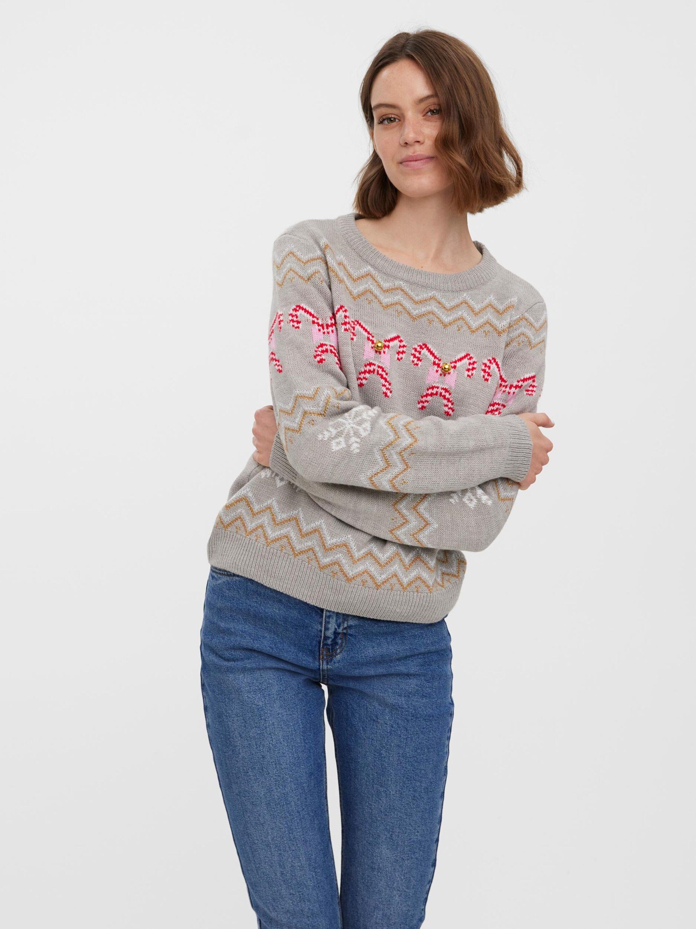 Vero Moda Strickpullover Candy Cane 1 Tlg Weiteres Detail All Over