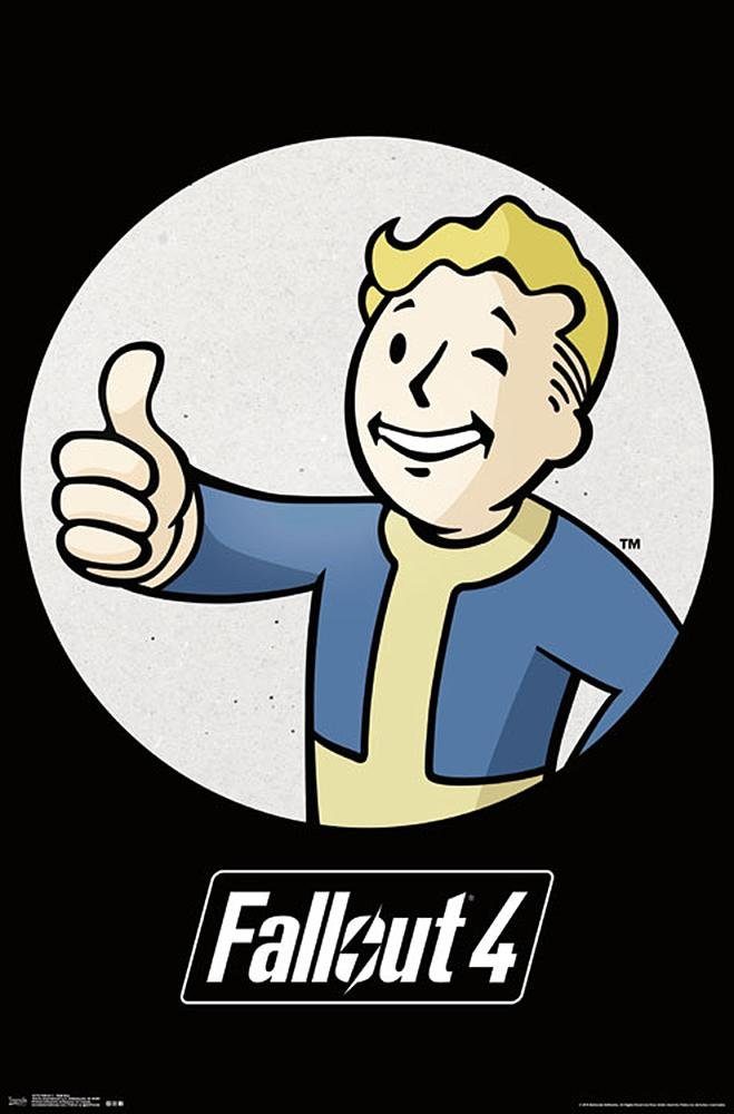 Poster Fallout 4 Poster Vault boy