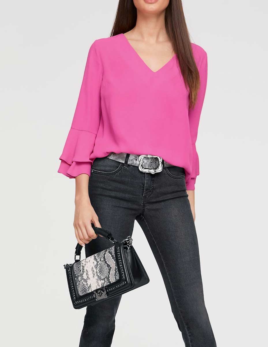 Ashley Brooke By Heine Druckbluse Ashley Brooke Damen Designer Bluse M