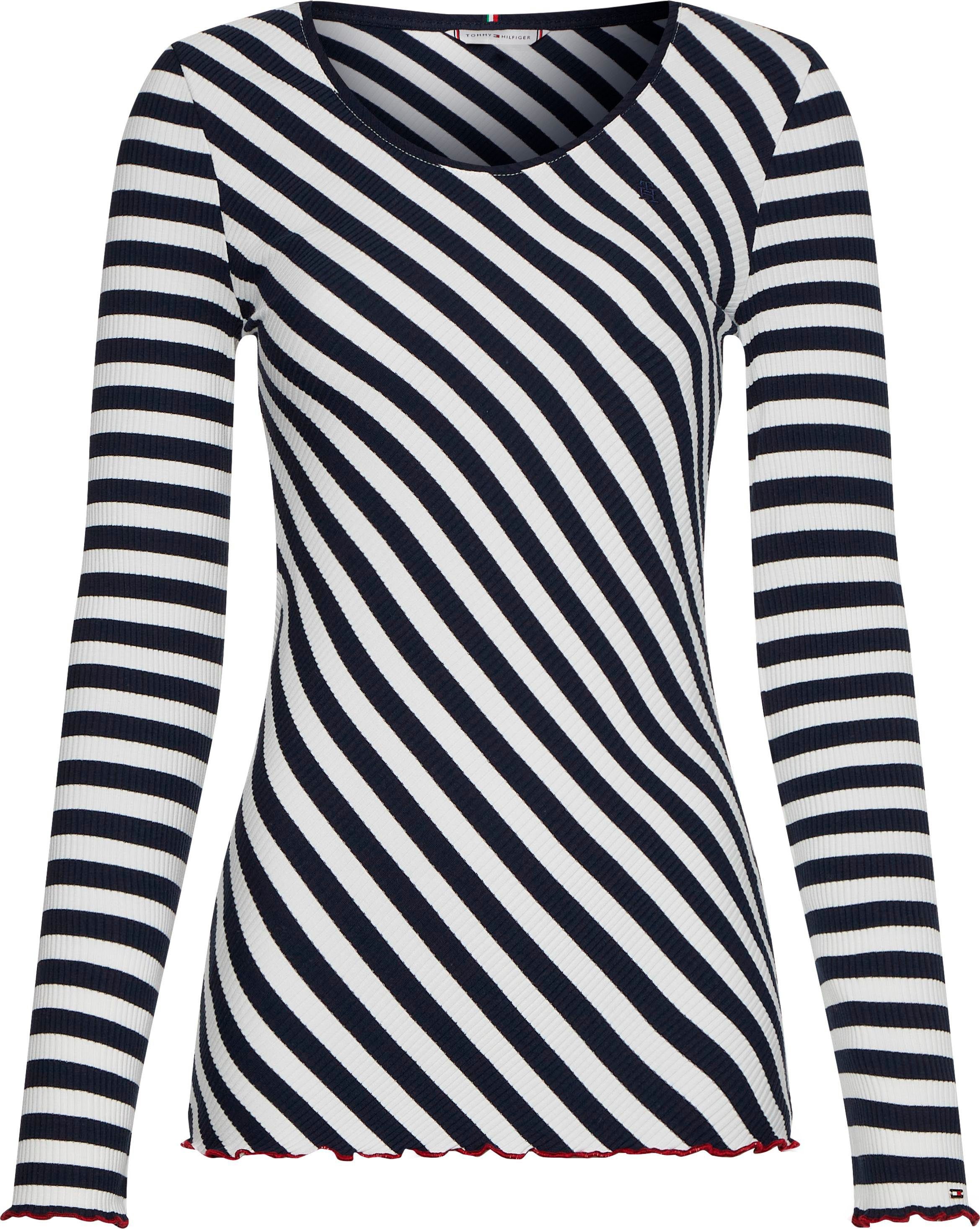Tommy Hilfiger Langarmshirt Mit Streifenmuster