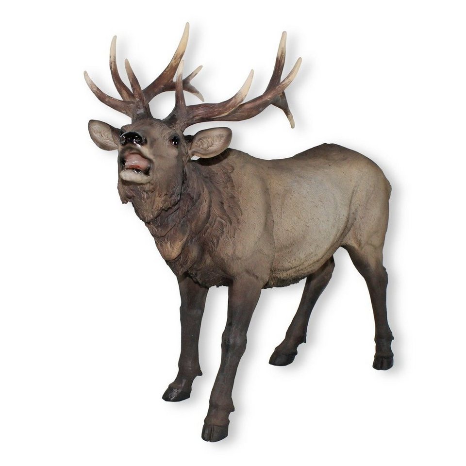 Colourliving Tierfigur Hirsch Figur Waldemar Hirsch Dekofigur