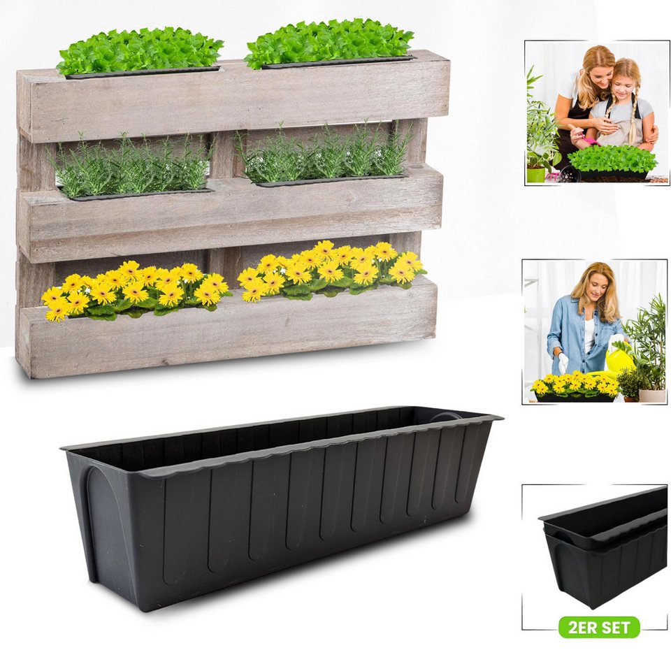Bada Bing Pflanzschale Pflanzkasten Für Europalette Blumenkasten