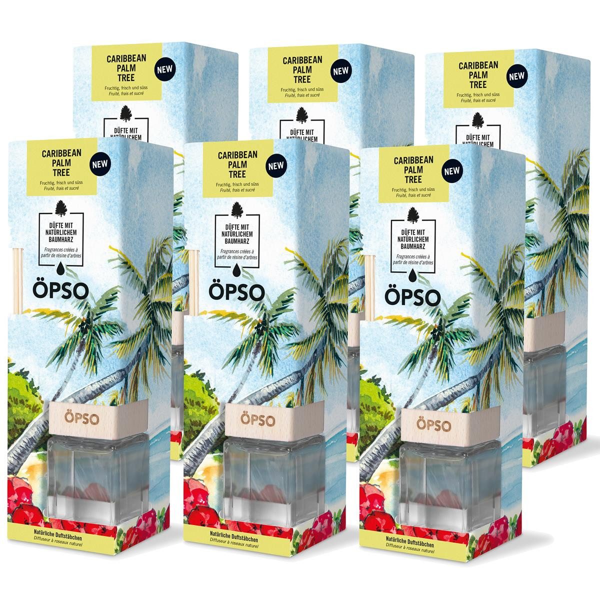 Öpso Raumduft Öpso Raumduft Caribbean Palm Tree 50ml (6er Pack)