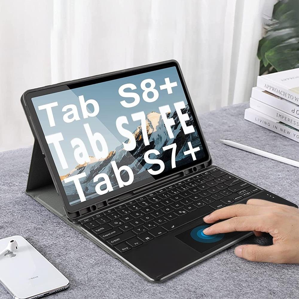 ZMC Samsung Galaxy Tab S8 Plus 12,4 Zoll Schutzhülle X800N X806B ...