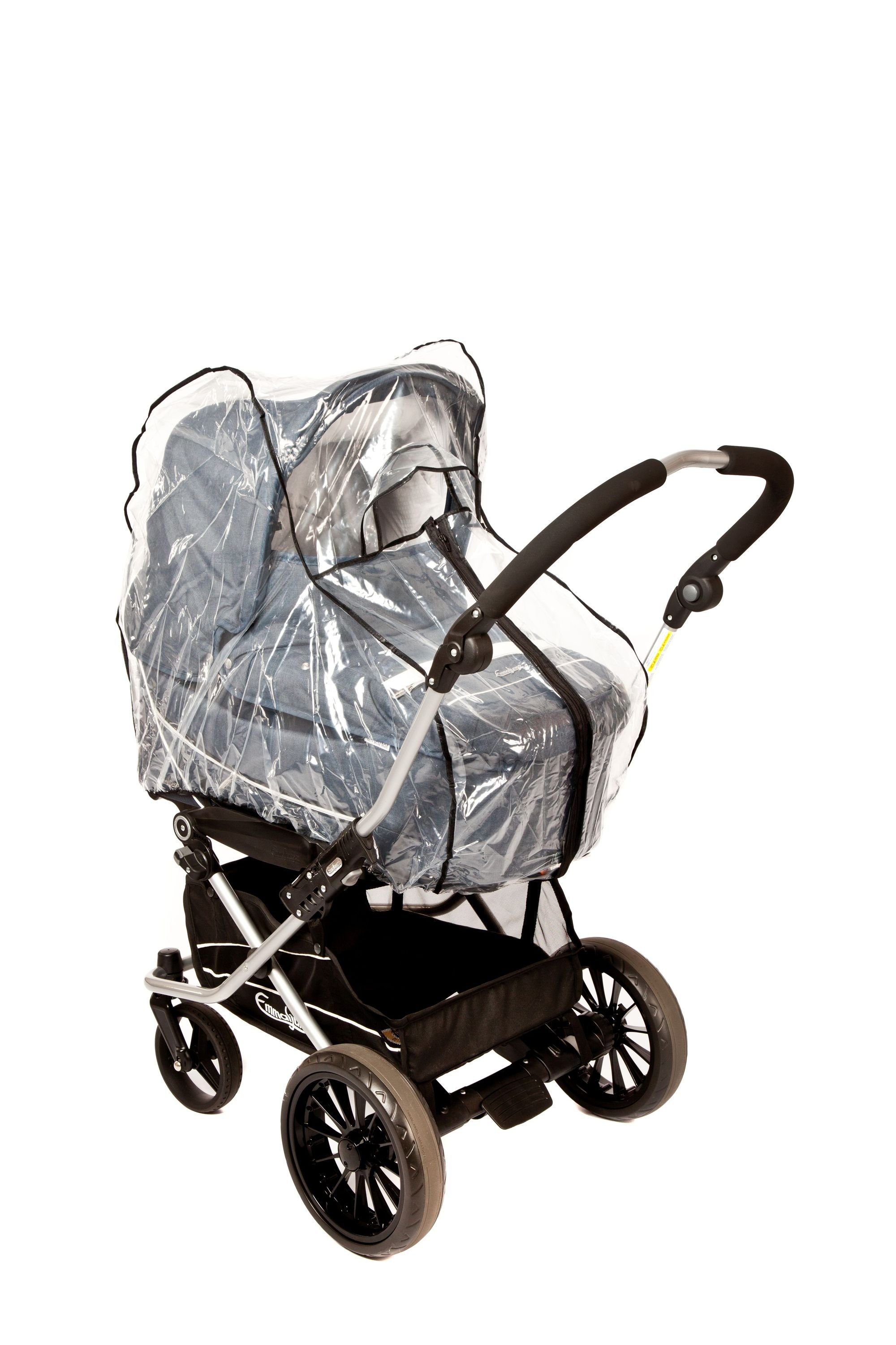 Altabebe Kinderwagenaufsatz Altabebe Regenschutz Weiß