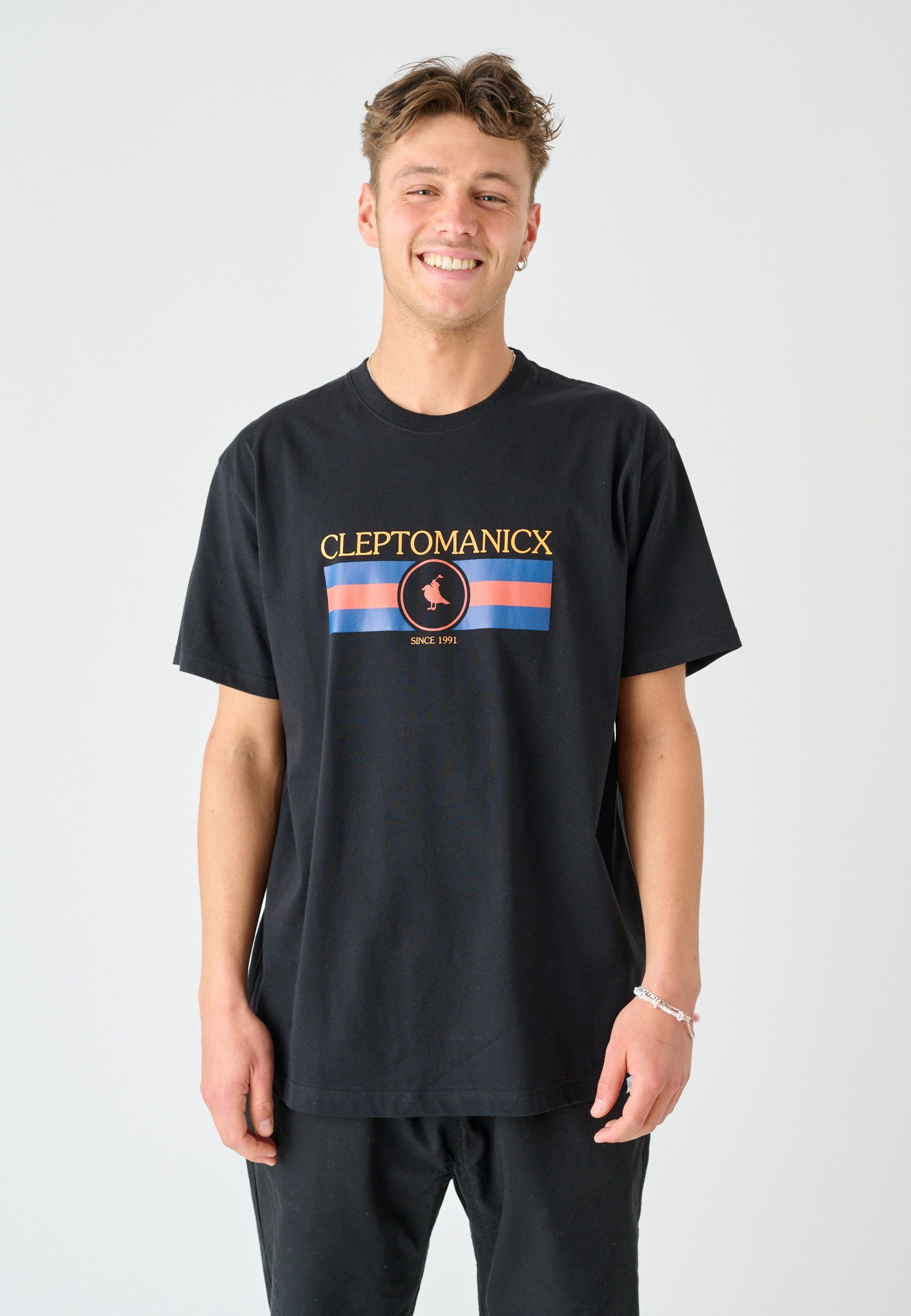 Cleptomanicx T-Shirt »Gulli« mit Statement-Logo | OTTO