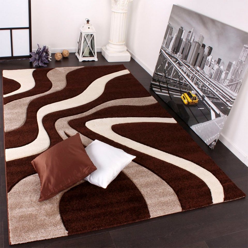 Teppich Diamond 760 Paco Home Rechteckig H he 18 Mm Kurzflor 3D teppich-diamond-760-paco-home-rechteckig-h-he-18-mm-kurzflor-3d