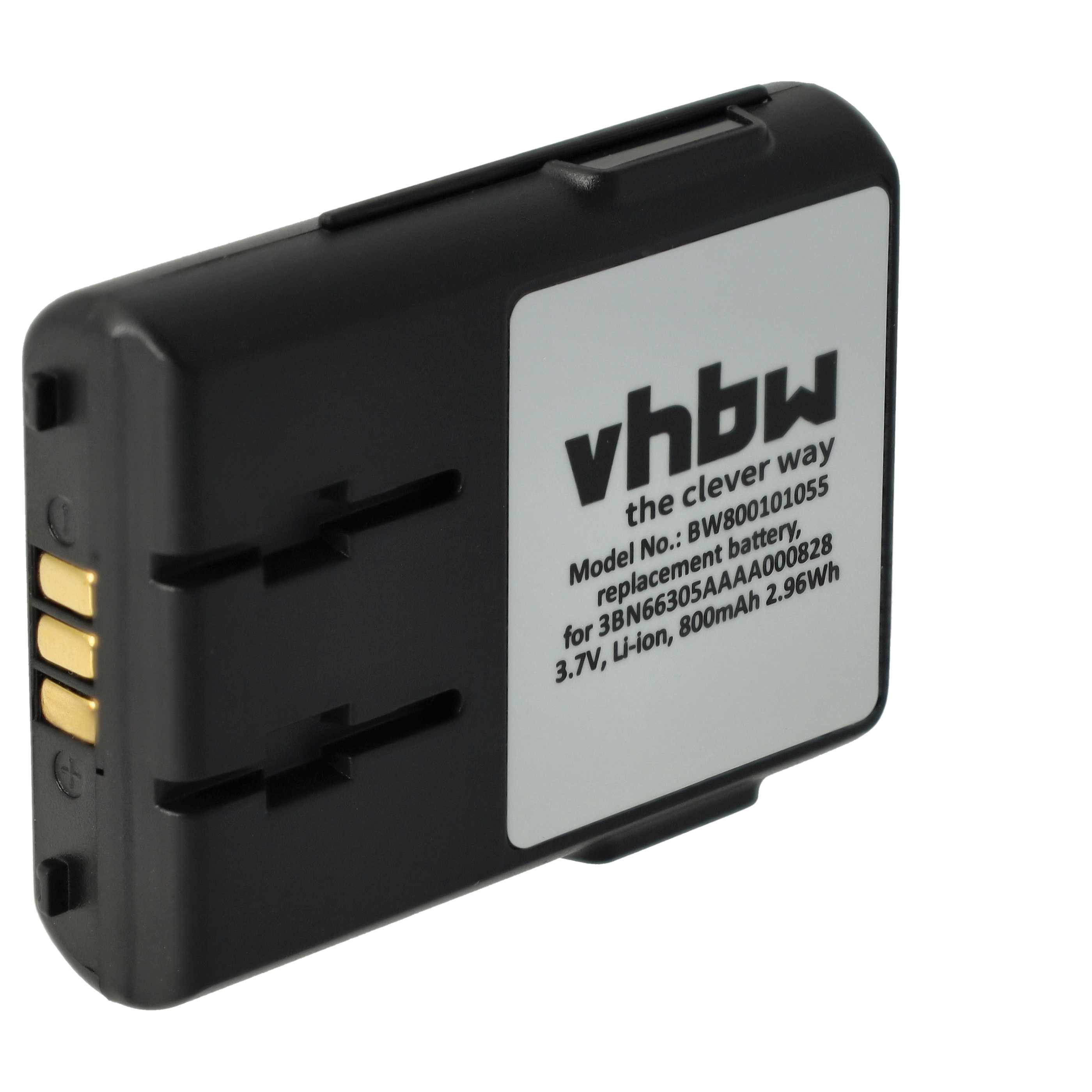 vhbw Ersatz für Alcatel 3BN66305AAAA000828 für Festnetz & DECT (800 mAh, Akku Akku Li-Ion 800 ...