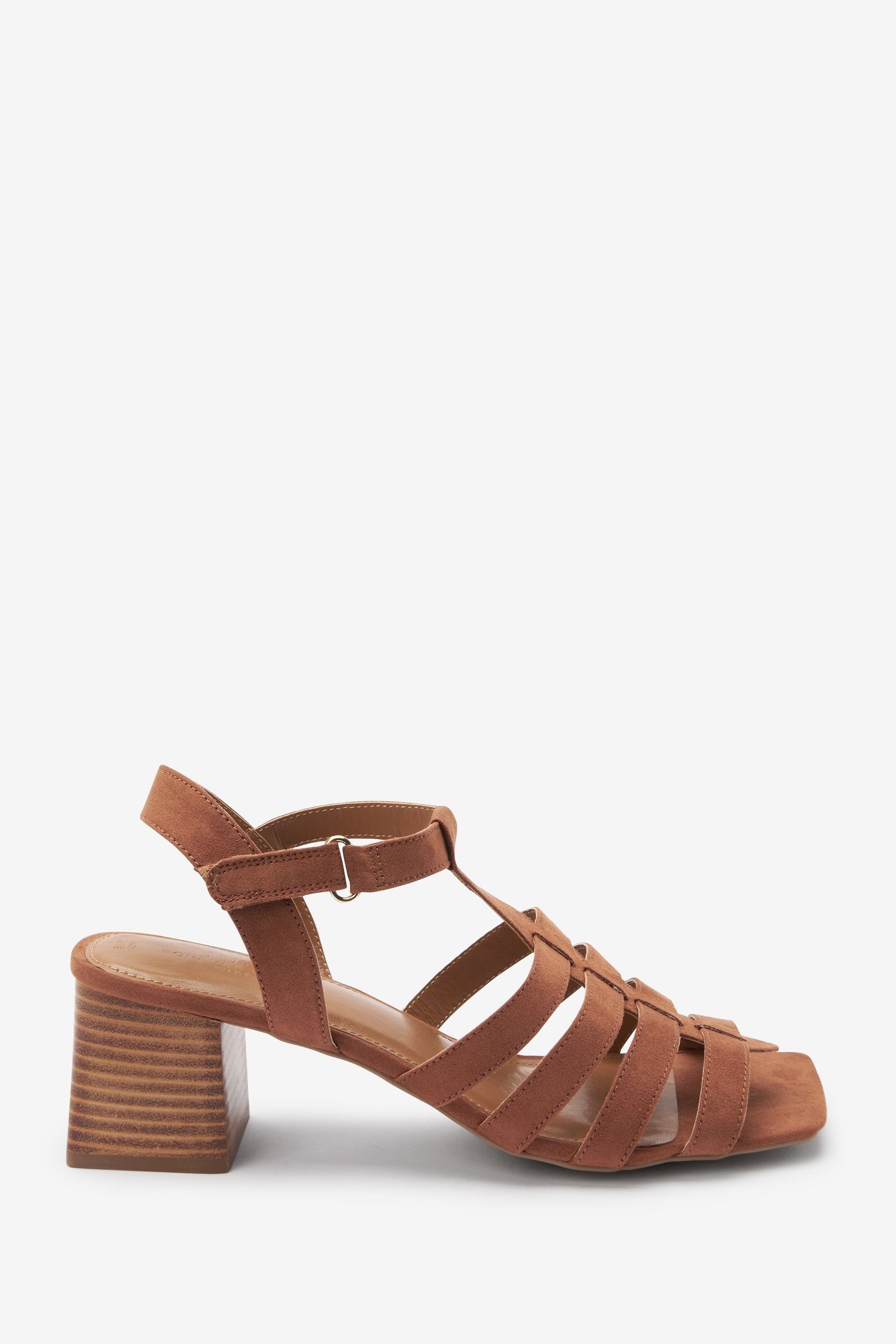 Next Forever Comfort Römersandalen Mit Blockabsatz Sandalette 1 Tlg
