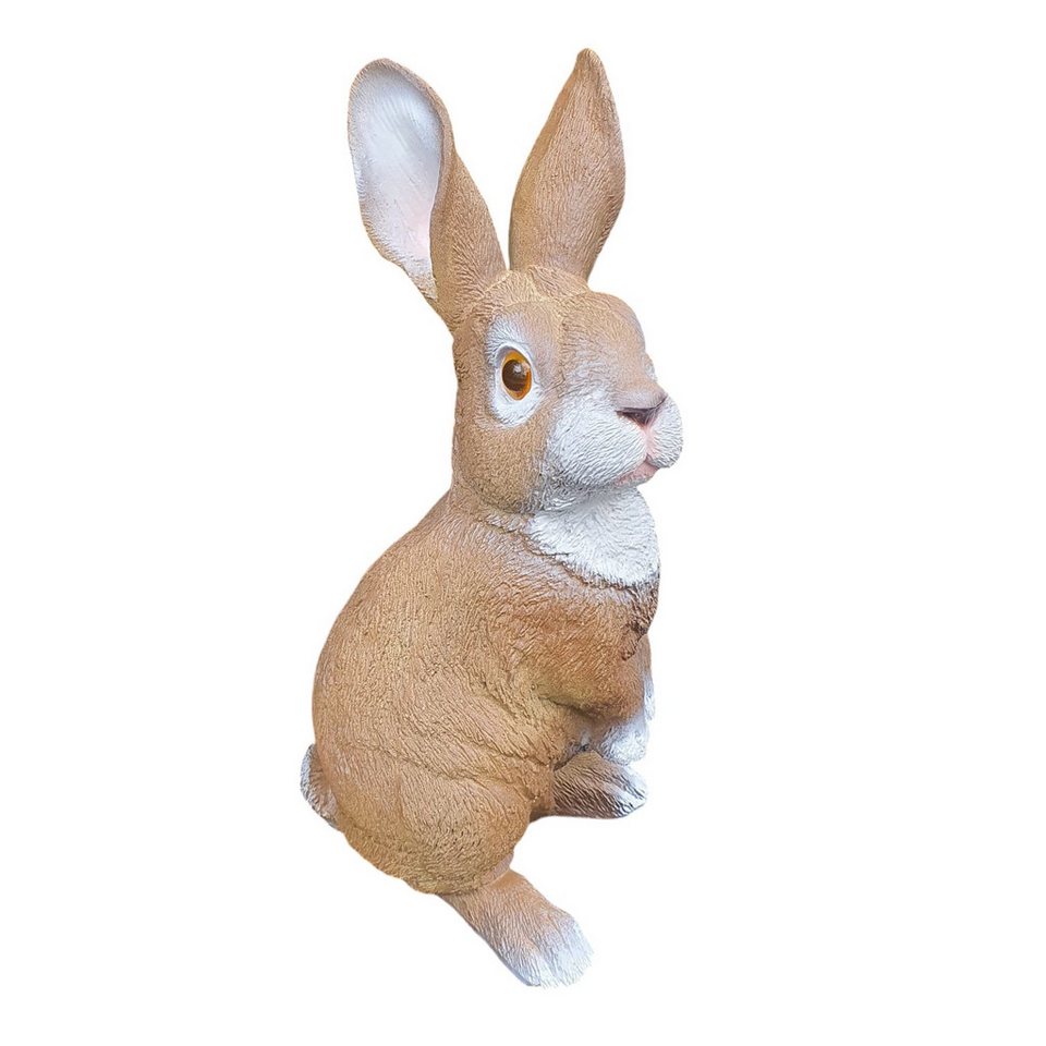Aspinaworld Gartenfigur Stehende Hasen Figur 37 Cm Wetterfest Figuren