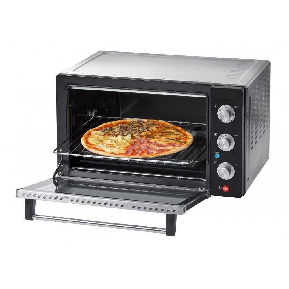 Steba Minibackofen KB 41 - Kompaktbackofen - edelstahl, Innenraumbeleuchtung
