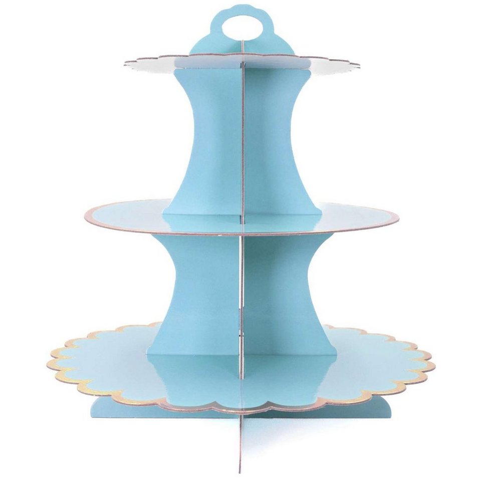 Intirilife Etagere Pappe 1x Tortenständer Tortenständer Aus Pappe