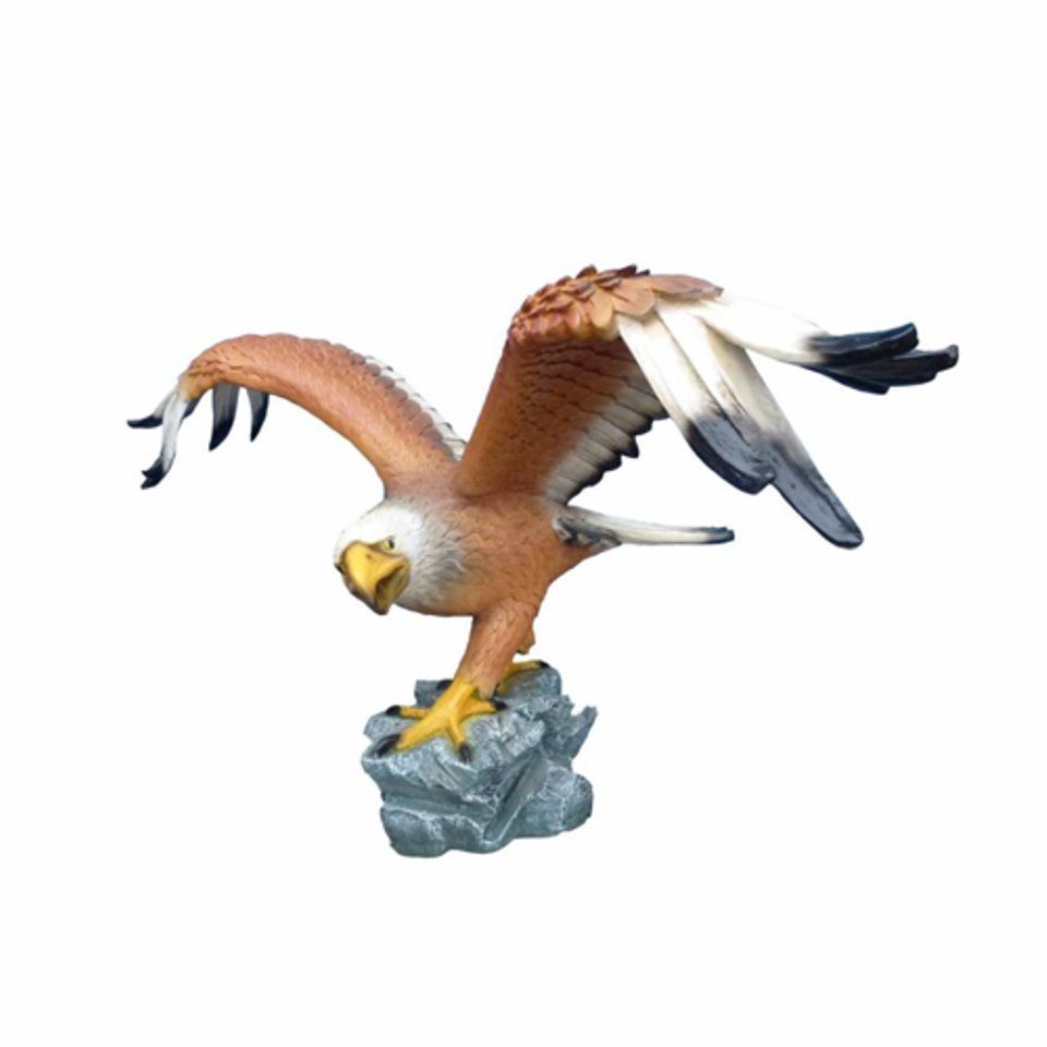 Jvmoebel Skulptur Garten Dekoration Vogel Adler 91x172cm Figur Statue