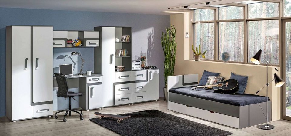 99rooms Jugendzimmer Set Avino V Komplett Set Set 6 St 6 Teilig
