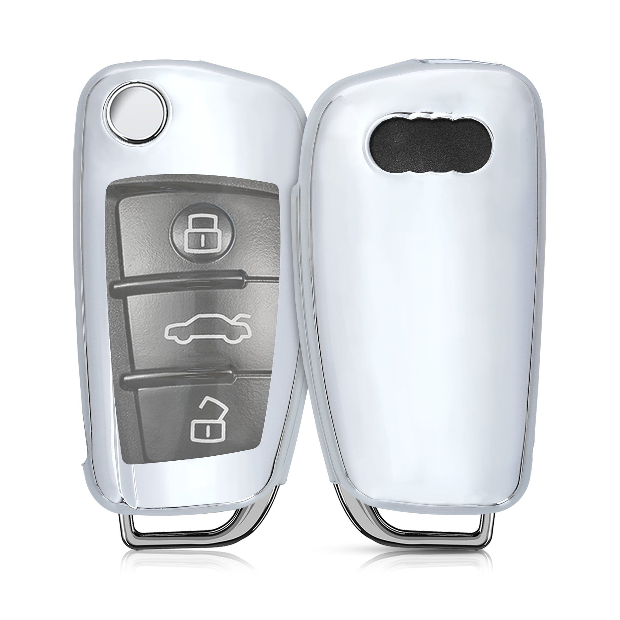 Kwmobile Schlüsseltasche Autoschlüssel Hülle Für Audi Tpu