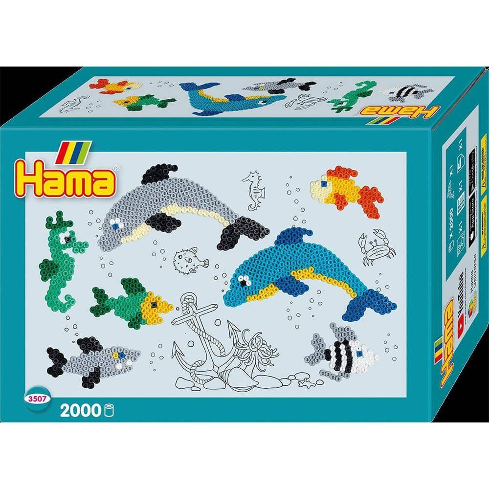 Hama Perlen Bügelperlen Hama Geschenkset Delfine