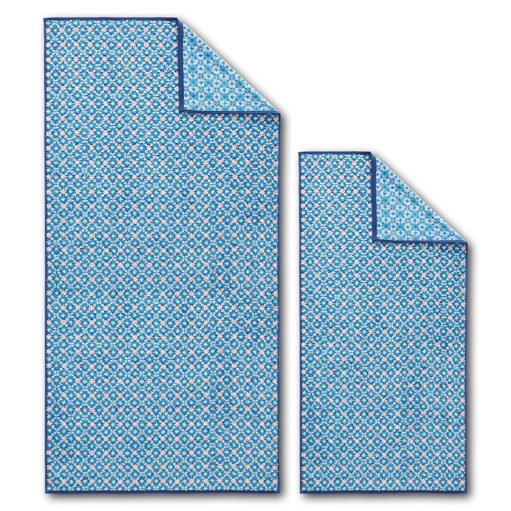 Dyckhoff Handtücher Dyckhoff Handtuch Duschtuch Frottierserie Blue