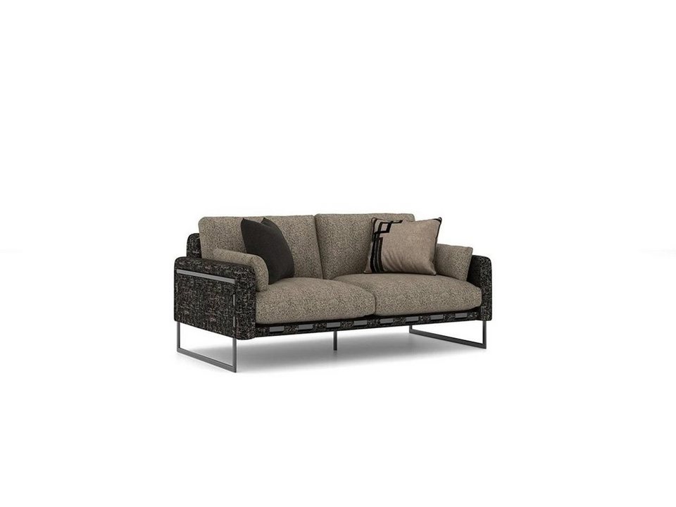 Jvmoebel 2 Sitzer Polster Textil Luxus Zweisitzer Sofa Wohnzimmer