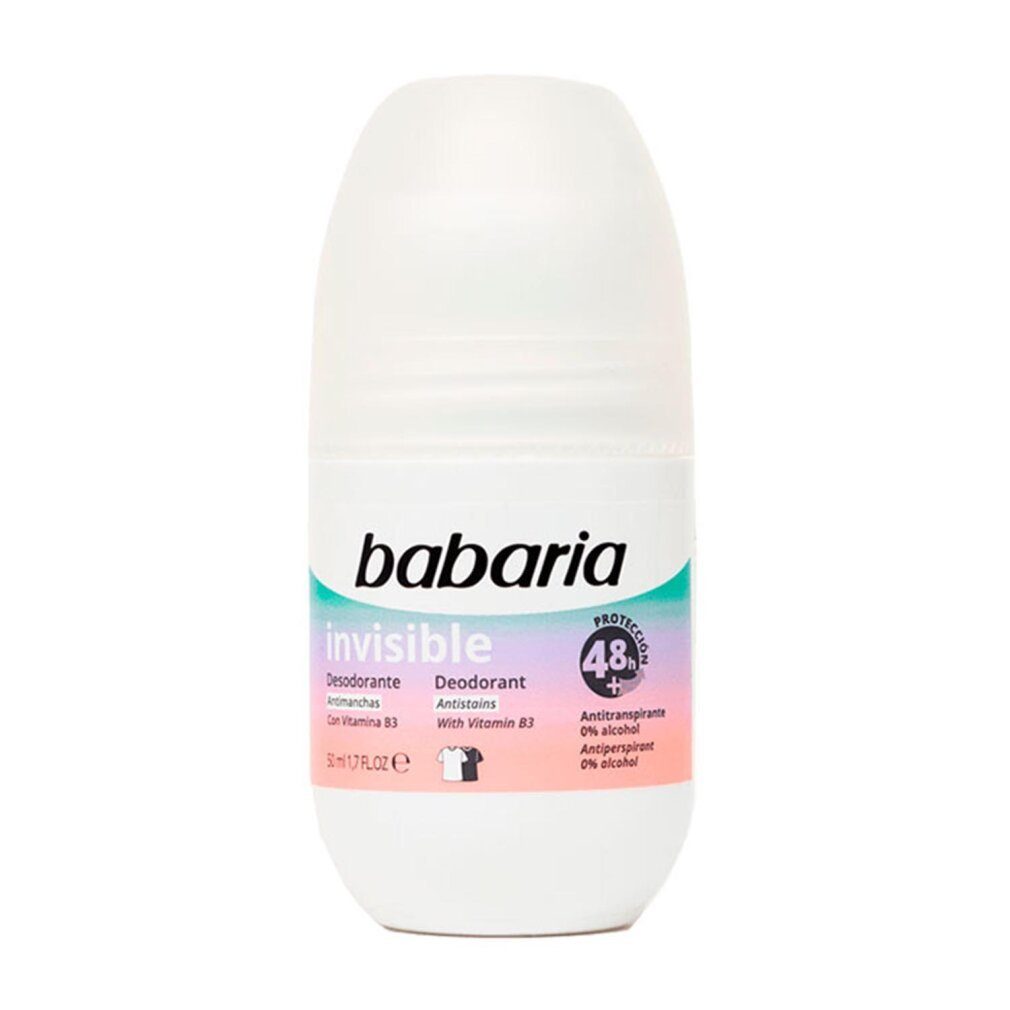 babaria Badebürste Babaria Invisible Deodorant Roll On 50ml, Unisex