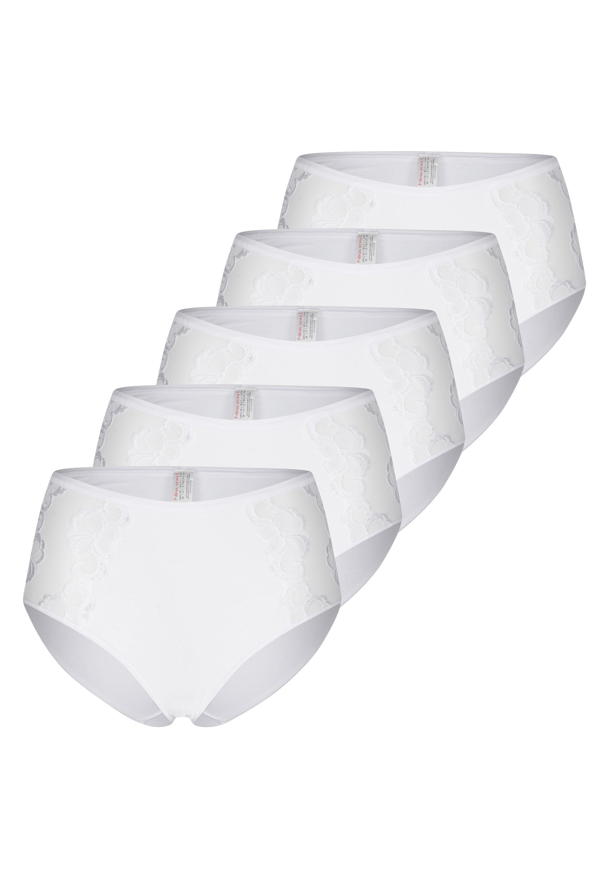 Nina Von C Taillenslip 5er Pack Basic Spar Set 5 St Taillen Slip