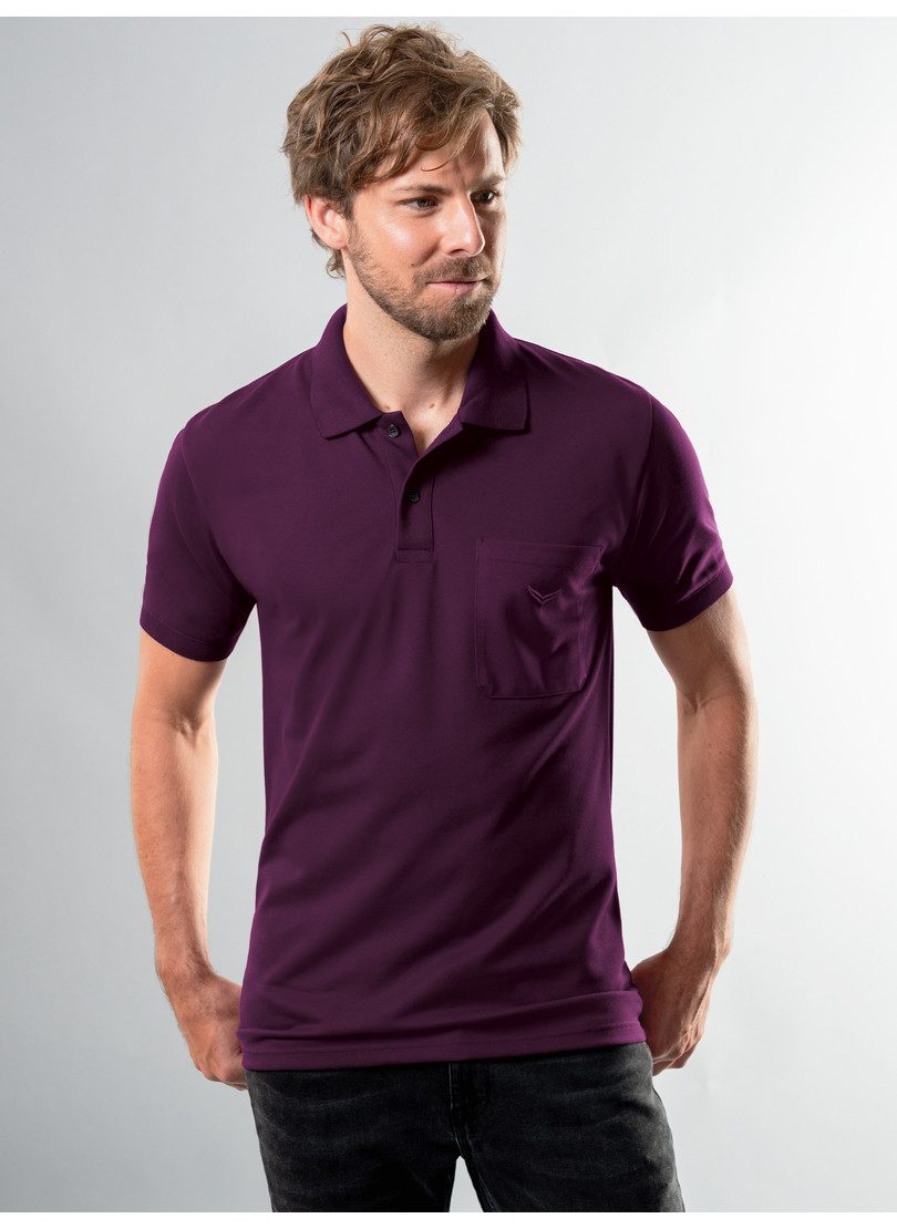 Trigema Poloshirt Trigema Polohemd Mit Brusttasche 1 Tlg Deluxe