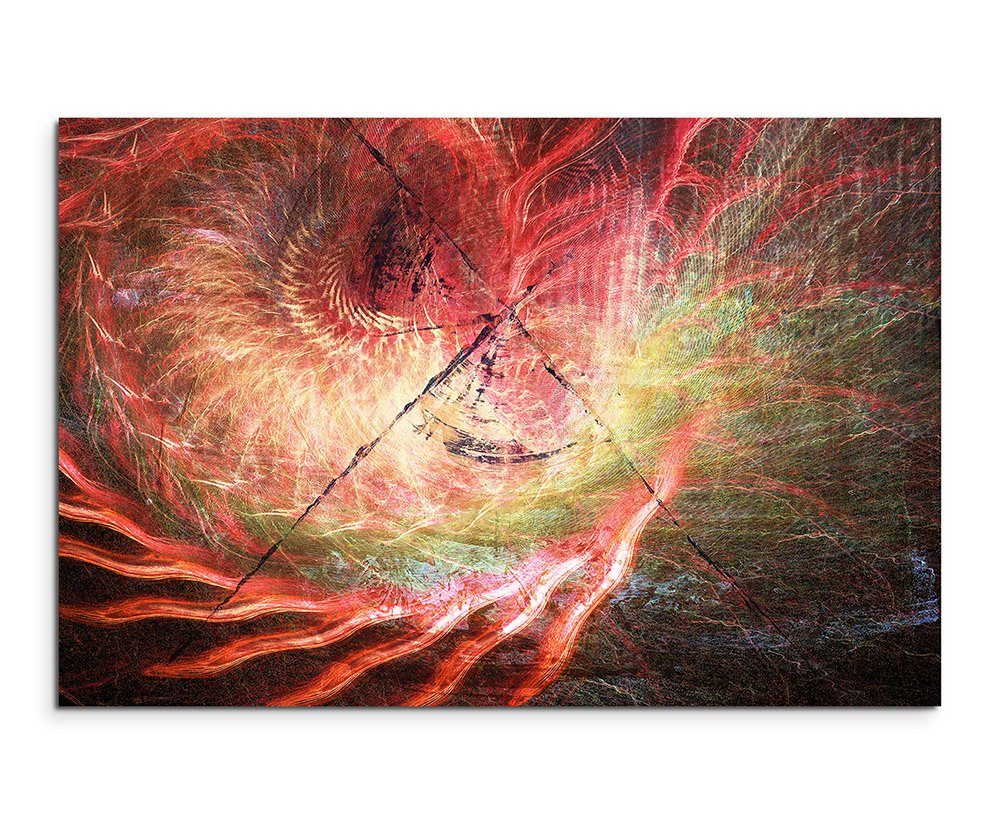 Sinus Art Leinwandbild Abstrakt 1240 120x80cm