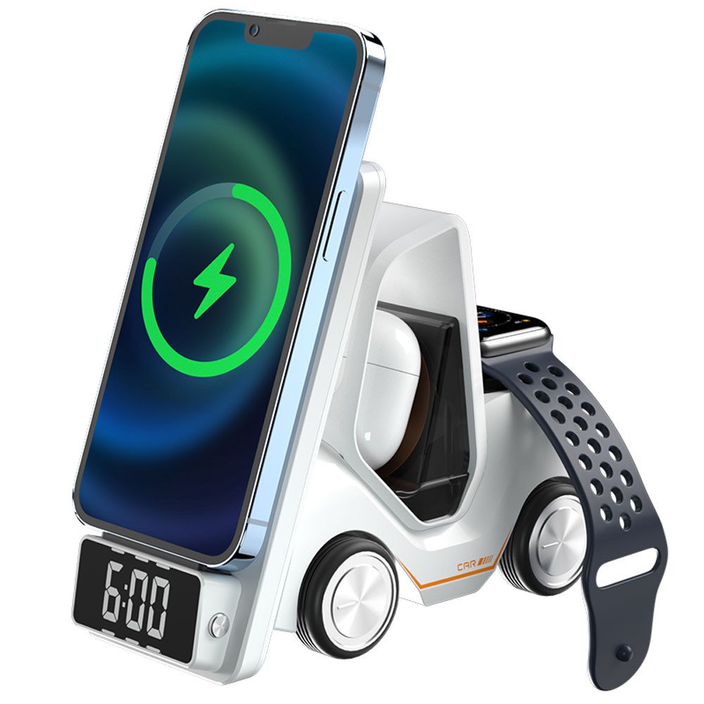Joyoleder Handy Dockingstation Kabelloses Ladestation 3 In 1 Induktive