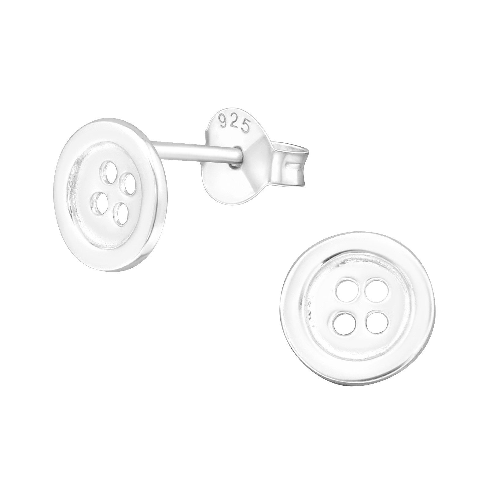 Monkimau Ohrring Set Knopf Ohrringe Aus 925 Silber Hypoallergen
