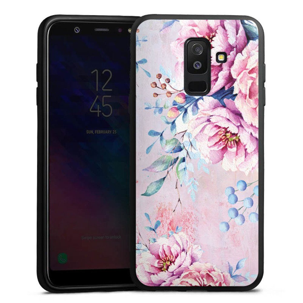 Deindesign Handyhülle Watercolour Flower 3 Samsung Galaxy A6 Plus